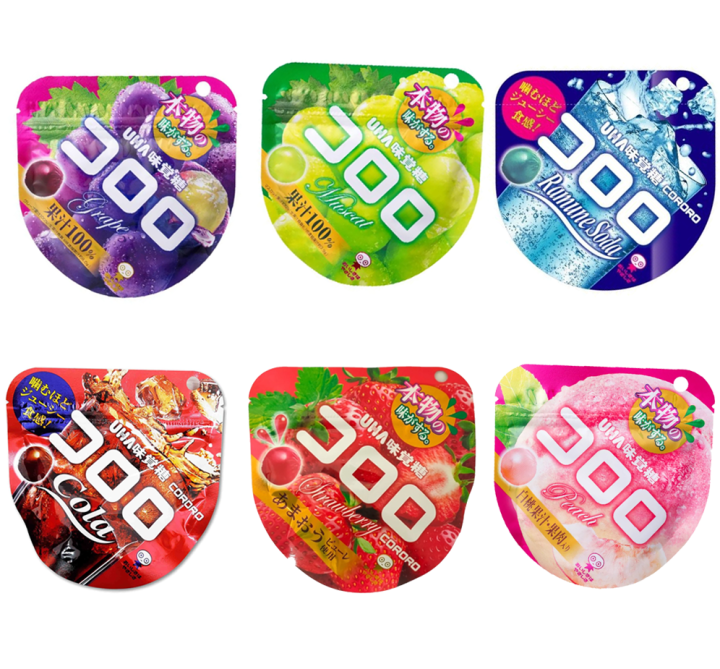 UHA CORORO GUMMY JELLY ยูฮ่า โคโรโระ เยลลี่ญี่ปุ่น เยลลี่ผสมน้ำผลไม้ | Lazada.co.th