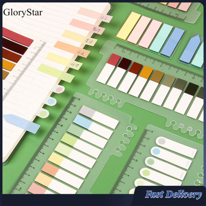 GloryStar Colorful Index Sticky Notes Index Tabs Memo Pad Lable Sticker ... GloryStar Colorful Index Sticky Notes Index Tabs Memo Pad Lable Sticker ...