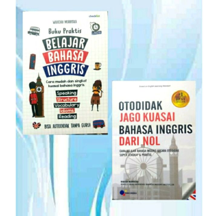 Paket 2 Buku Pintar Bahasa Inggris - Buku Praktis dan Otodidak | Lazada Indonesia