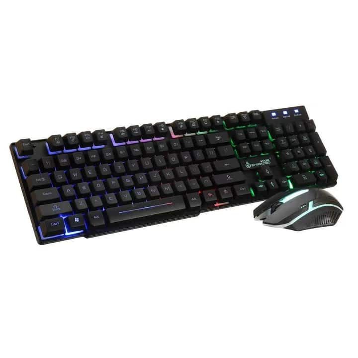 SHIPADOO Master D280 Gaming Keyboard With Mouse Combo Colorful LED ...