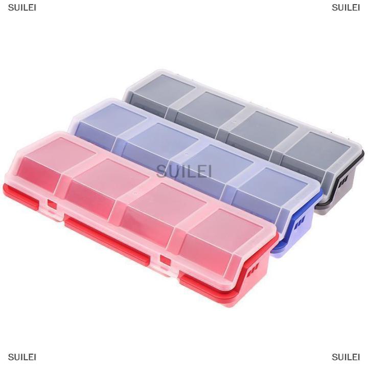 [COD] SUILEI 1Pc Multi-Compartment Organizer Box For Screws Small Parts ...