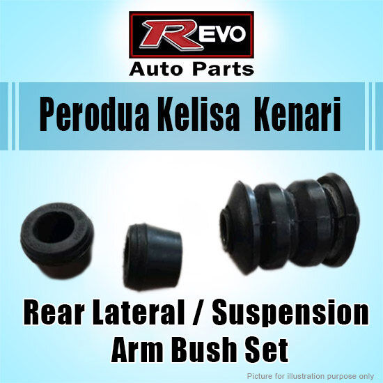 Rear Lateral Arm Bush / Suspension Arm Bush Set Perodua Kelisa Kenari ...