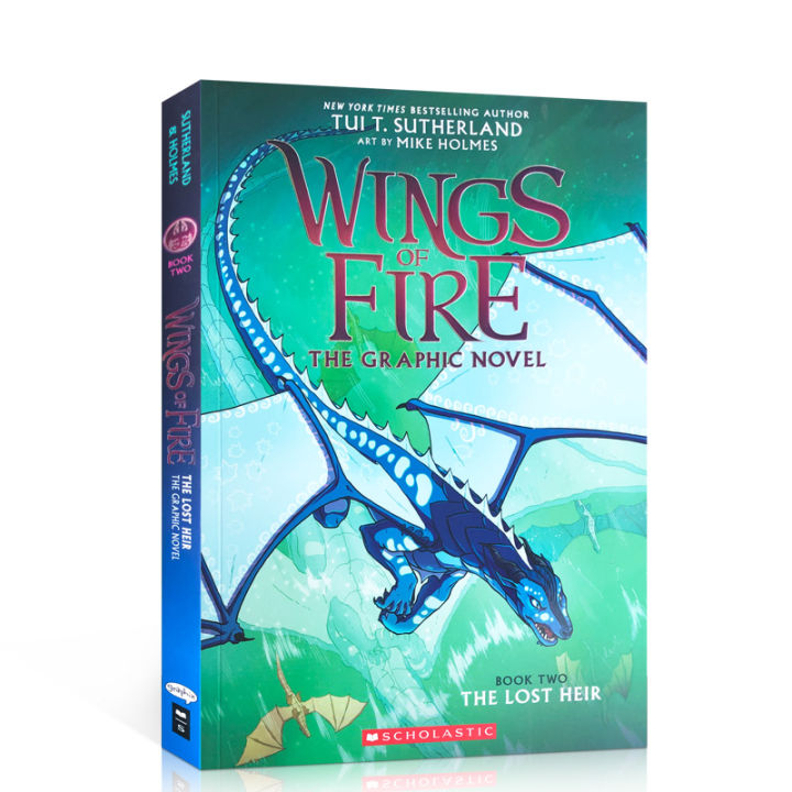English original wings of fire graphic novel #02 flame wing cartoon ...