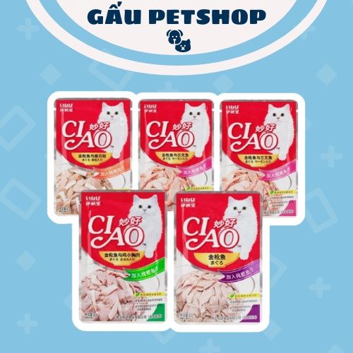Pate Cho Mèo CIAO Gói 60g - Pate Ciao Cho Mèo | Lazada.vn