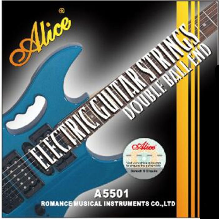 Alice A5501 No Head Electric Guitar Strings Coated Steel Core Nickel ...