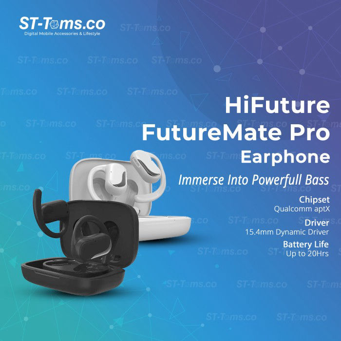 HiFuture FutureMate Pro 4-Mics ENC Open Ear Air Conduction Earphone ...