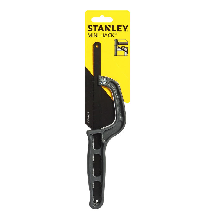 ด้ามจับ เลื่อยตัดเหล็ก 10 นิ้ว STANLEY รุ่น STHT20807-8 Mini-HacK Utility Saw | Lazada.co.th