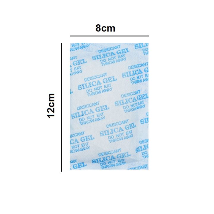 10 Packs of 50g Silica Gel Packets Desiccant Absorb Moisture ...