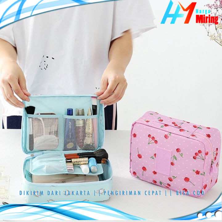 Tas Kosmetik Multifungsi Kosmetik Pouch Tas Make Up Monopoly Makeup Multi Pouch Travel | Lazada ...
