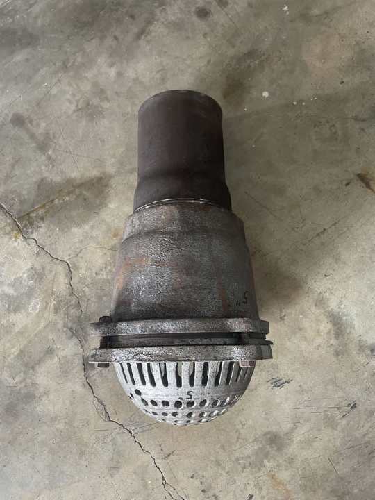 Foot Valve with Flapper 5 Inches CAST IRON with HOSE ADAPTER for Engine ...
