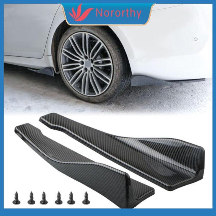 【COD&Fast Delivery】Spoiler Splitter Car Bumper Spoiler Rear Lip ...