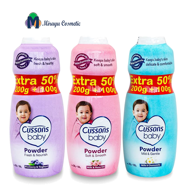 Cussons Baby Powder 200g + 100g | Lazada Indonesia