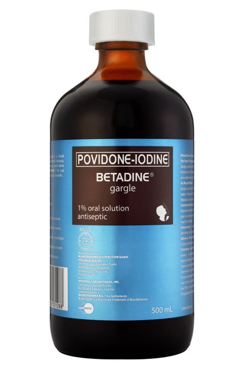 Betadine oral store