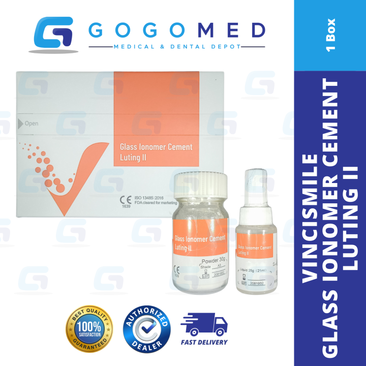 Huge Glass Ionomer Cement (GIC) Luting II (For Resto/Luting) | Lazada PH