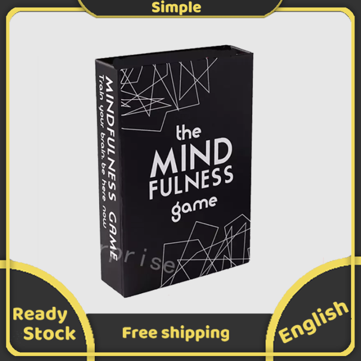 MIND Fulness Card Game Social Skills Game That Teaches Mindfulness for ...