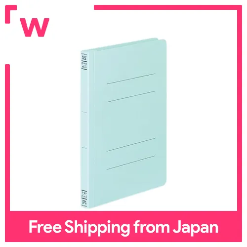 KOKUYO File, flat file, paper cover, plastic binding, 2 holes, A5, 150 ...