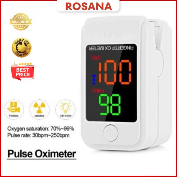 MEDICAL BLOOD GLUCOSE METER Fingertip Pulse Oximeter Digital Blood ...