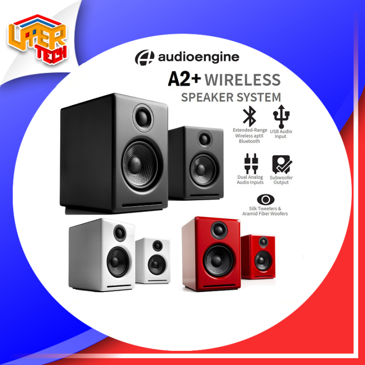 Audioengine A2+ Wireless Speaker ลำโพงคุณภาพไฮเอน จากแบรนด์ดัง ประกัน 3 ปี (พร้อมส่ง) | Lazada.co.th