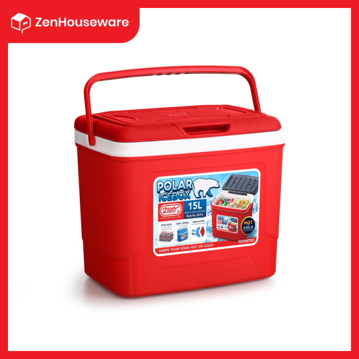 Zooey 15 Liter High-Quality Cooler Box Polar Ice Box Chest Insulated ...