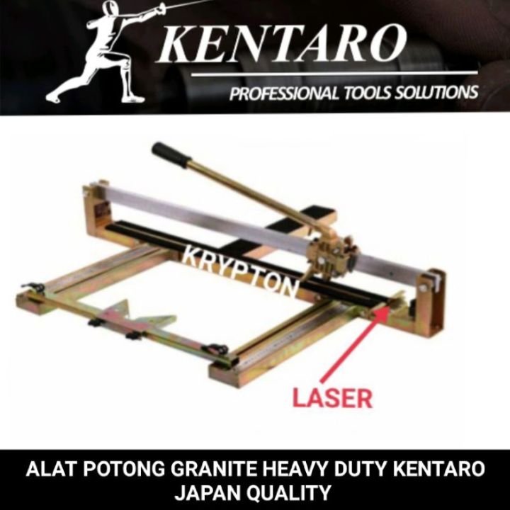 ALAT POTONG GRANITE+ LASER 120CM KENTARO JAPAN QUALITY | Lazada Indonesia