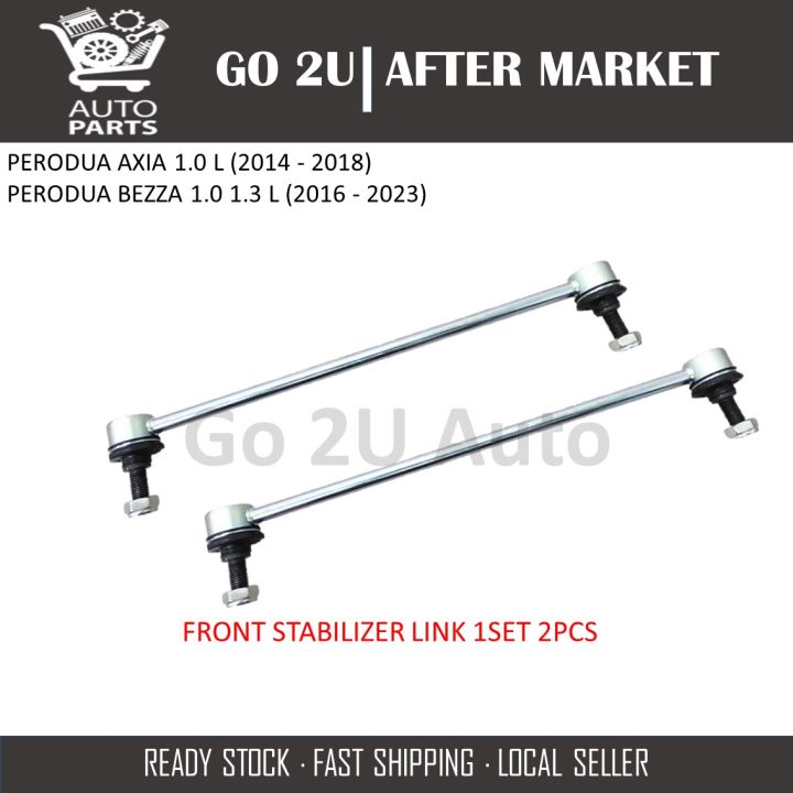 FRONT STABILIZER LINK 1SET 2PCS - 48820-BZ030 PERODUA BEZZA 1.0 1.3 ...