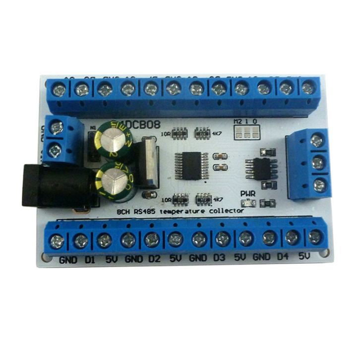 ELETECHSUP 8Ch Ds18B20 Rs485 Modbus Rtu Temperature Control Sensor ... ELETECHSUP 8Ch Ds18B20 Rs485 Modbus Rtu Temperature Control Sensor ...