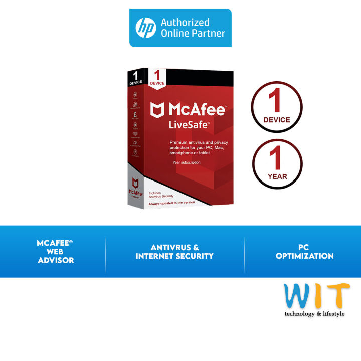 McAfee® Antivirus LiveSafe™ Ultimate protection for your PCs, Macs ...