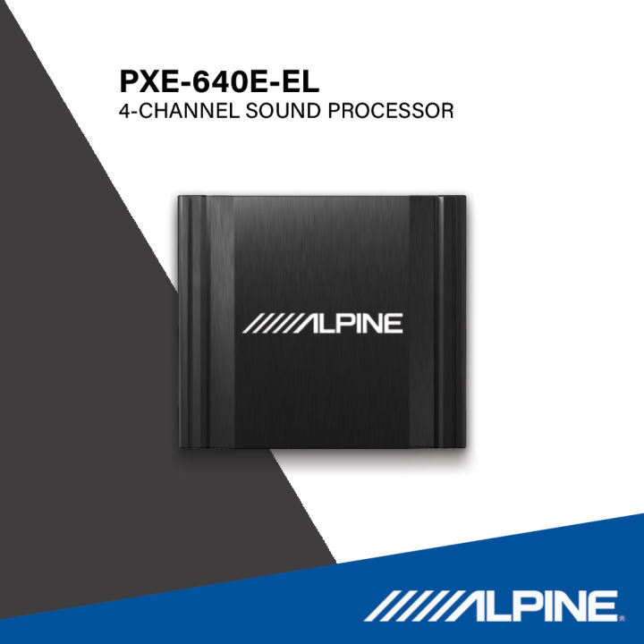 Alpine ใหม่! เครื่องปรับแต่งเสียง PXE-640E-EL (PU00121A01) รุ่น EL ...
