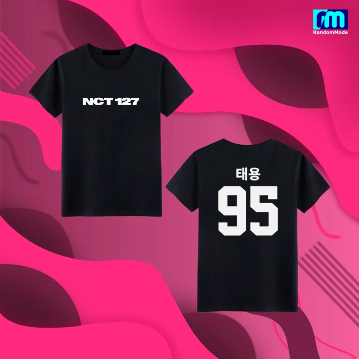 T-Shirt Kpop NCT 127 Korea Name Tshirt Premium Unisex Men Women T Shirt ...