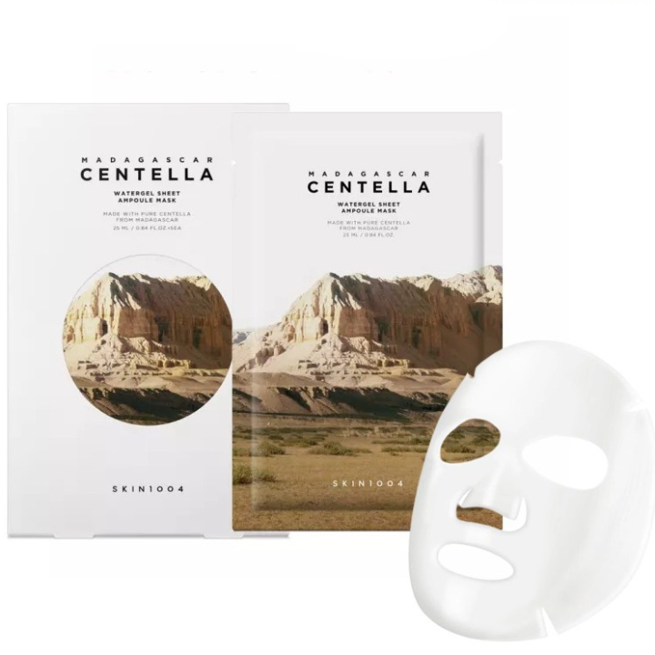 SKIN1004 Madagascar Centella Watergel Sheet Ampoule Mask 5 Sheet ...