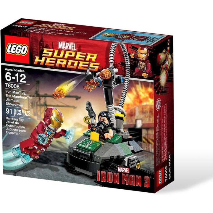 Lego Marvel set 76008 Iron Man vs. The Mandarin {สินค้าใหม่มือ1 พร้อม ...
