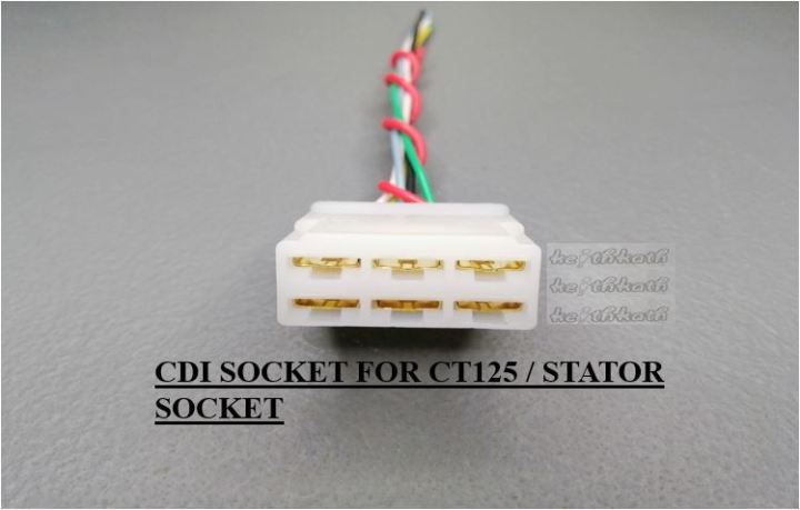 CDI Socket for CT125 / STATOR SOCKET- Heavy Duty | Lazada PH