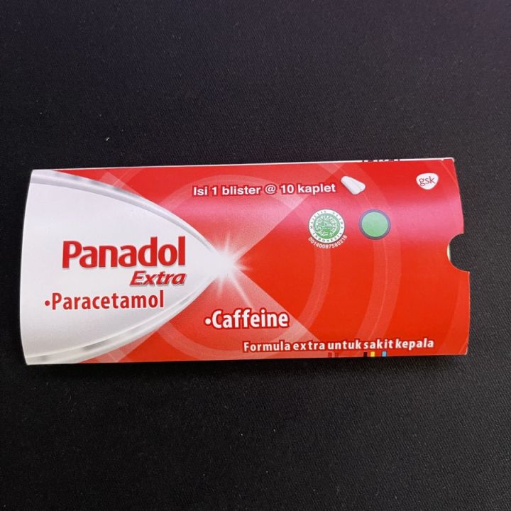 Panadol Merah Extra 1 Lembar isi 10 | Lazada Indonesia