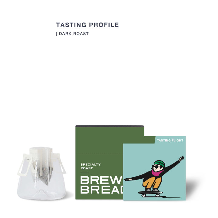 Brew & Bread Drip Bag Coffee - Tasting Flight (10 Bags per Box) Brew N ...