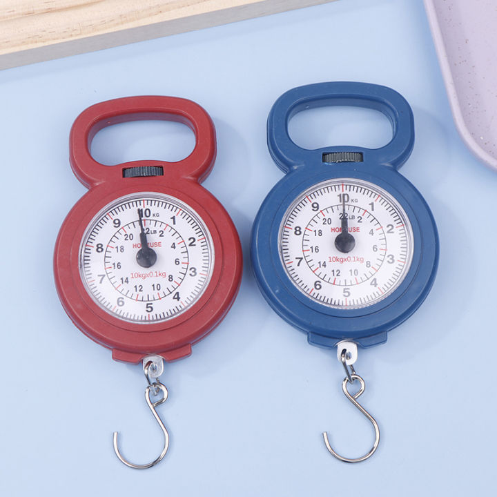 MIANZE4 Mini Pointers Hook Spring Hanging Scale Fishing Scale 10kg ...