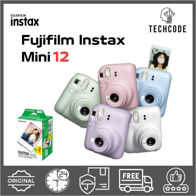 Fujifilm Instax mini 12/ Bright Images with Automatic Exposure/Perfect ...