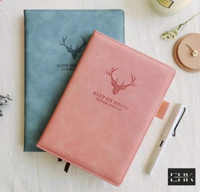 A5 Leather Notepad Moose Embossed | Lazada Singapore