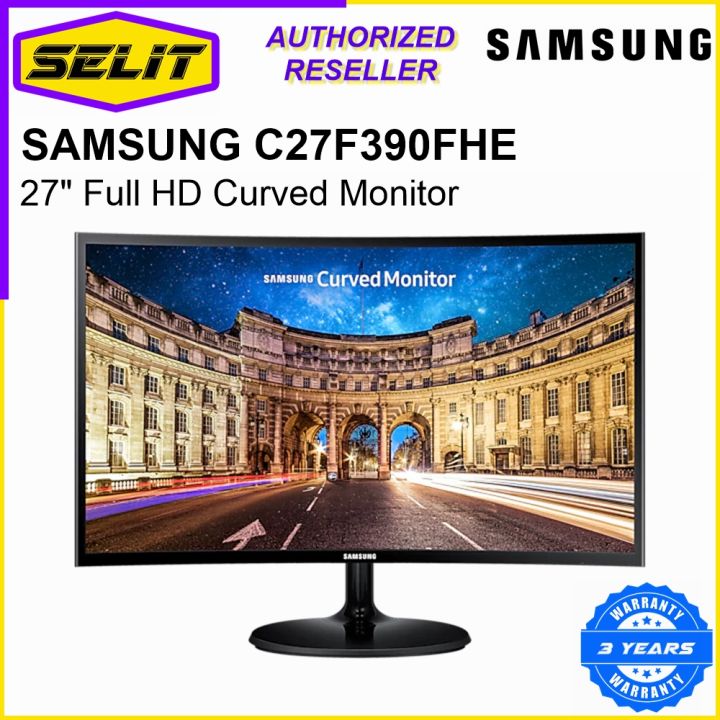 SAMSUNG C27F390FHE 27" Full HD Essential Curved Monitor CF390 with ...