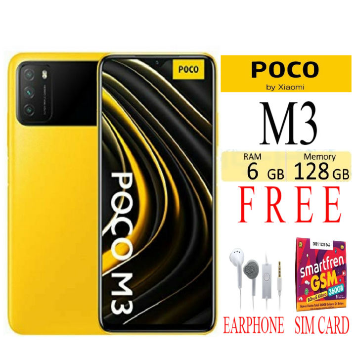 Xiaomi Poco M3 Ram 6/ 128 gb Garansi Sein -toko | Lazada Indonesia