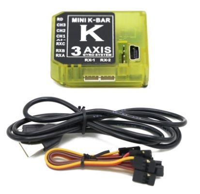 KBAR Gyro MINI K-BAR + Bluetooth สีเหลือง ไจโร เฮลิคอปเตอร์ สามแกน ...