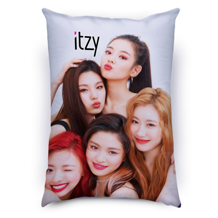 Itzy merchandise kpop merch pillow big size 13X18 inches Design P2 05 ...