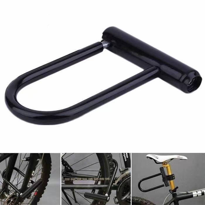 NEXA Bike Anti Theft Steel U Lock Heavy Duty Bicycle Lock Combination U ...