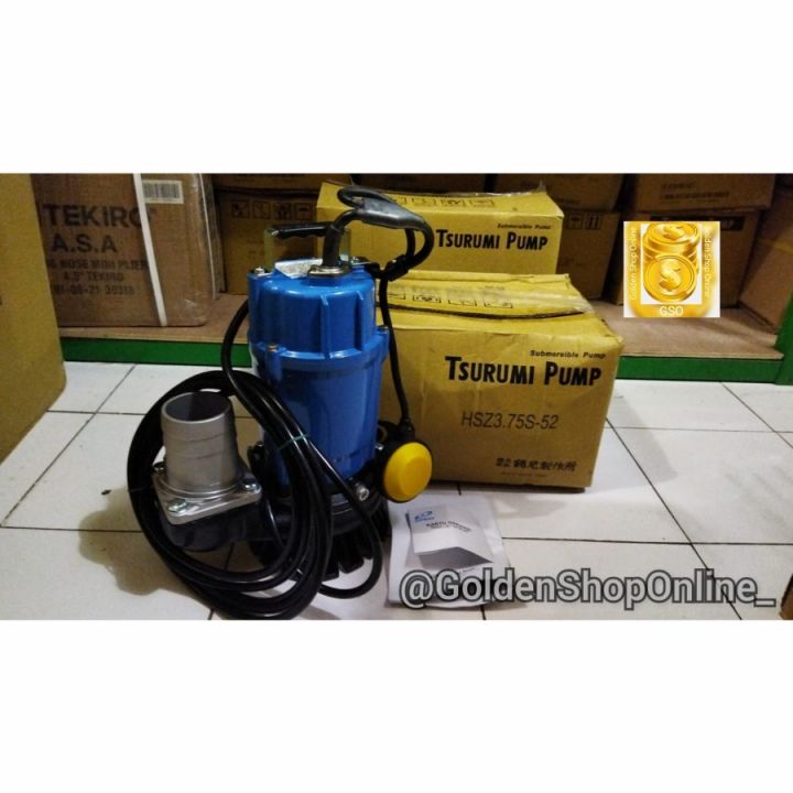 Pompa Tsurumi 3 Otomatis type HSZ3. 75s-52 | Lazada Indonesia