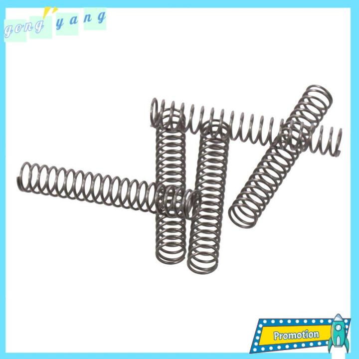 GONGYANG 10Pcs 0.6mm Wire Size Extended Compressed Springs Stainless ...