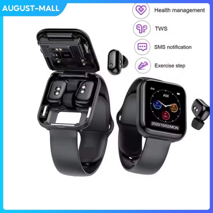 Smart Watches with Bluetooth Earphone Cip TWS Earbuds Wireless ...