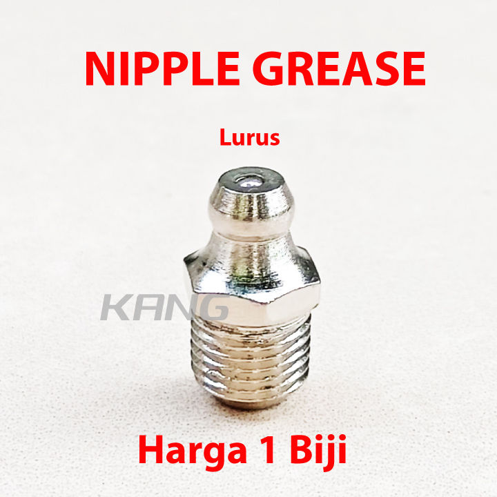 [1 biji] Grease Nipple Napel Grease Nepel Grease Lurus Straight ...