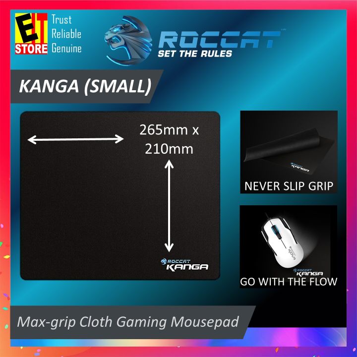 ROCCAT ROC-13-011 KANGA (SMALL) - CHOICE CLOTH GAMING MOUSEPAD | Lazada