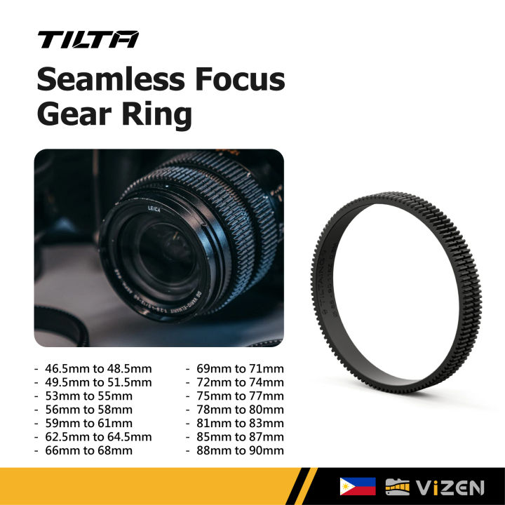 Tilta Seamless Focus Gear Ring | Lazada PH