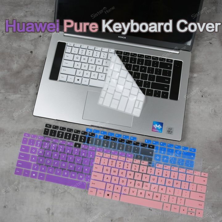 Colorful Keyboard cover for Matebook D14 D15 Silicone Keyboard Skin for ...