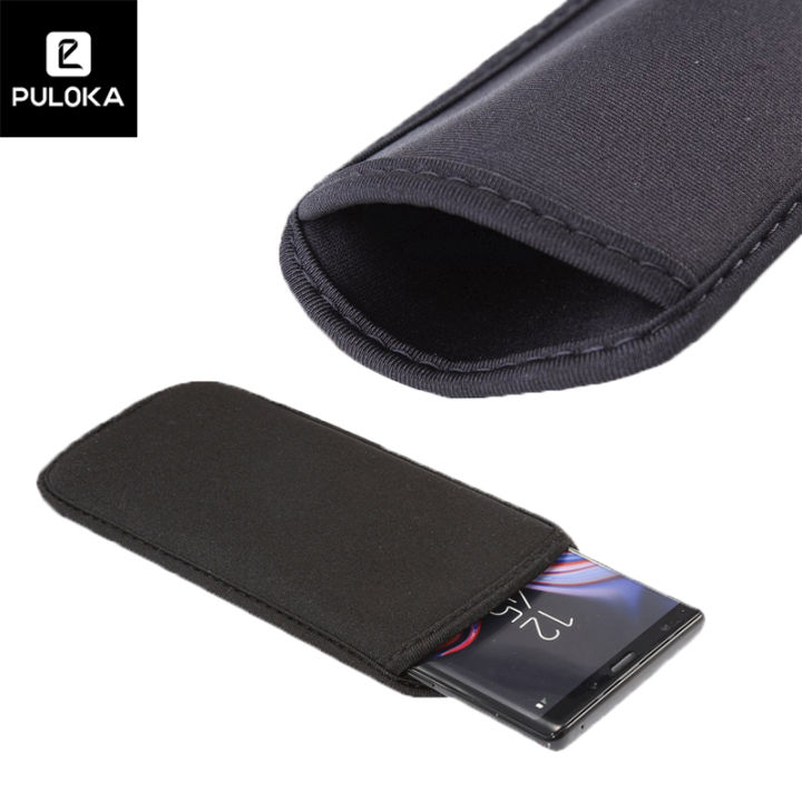 Universal Elastic Neoprene Protective Phone Pouch Bag Sleeve Cover ...